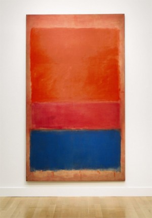 Mark Rothko, No.1 (Royal Red and Blue) - ArtsLife