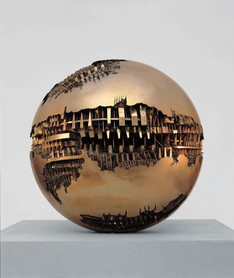 Ruota, cubo, sfera. Le origini creative di Arnaldo Pomodoro in mostra a ...