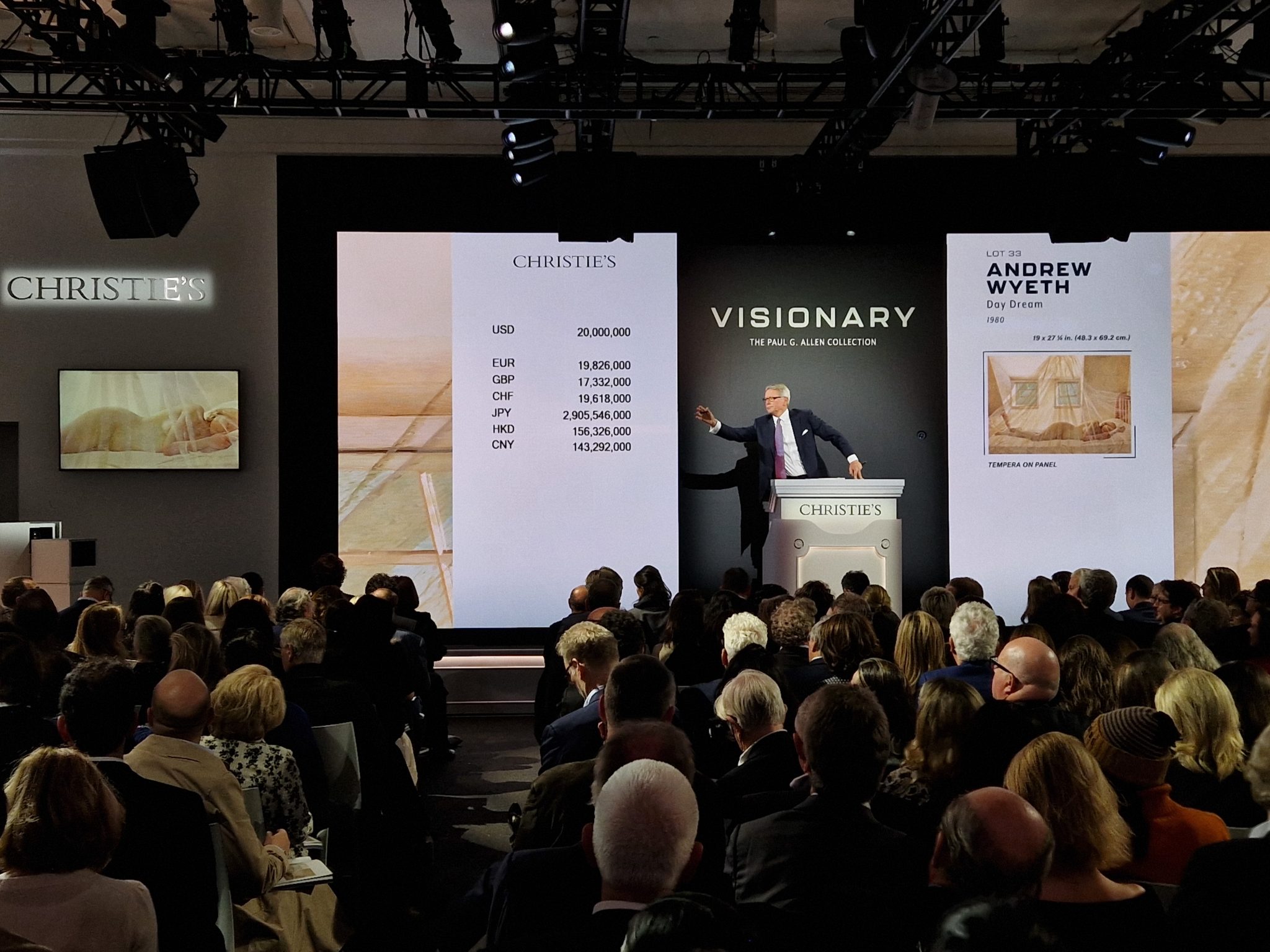 Christie's fa la storia. Record su record nella prima asta dedicata ...