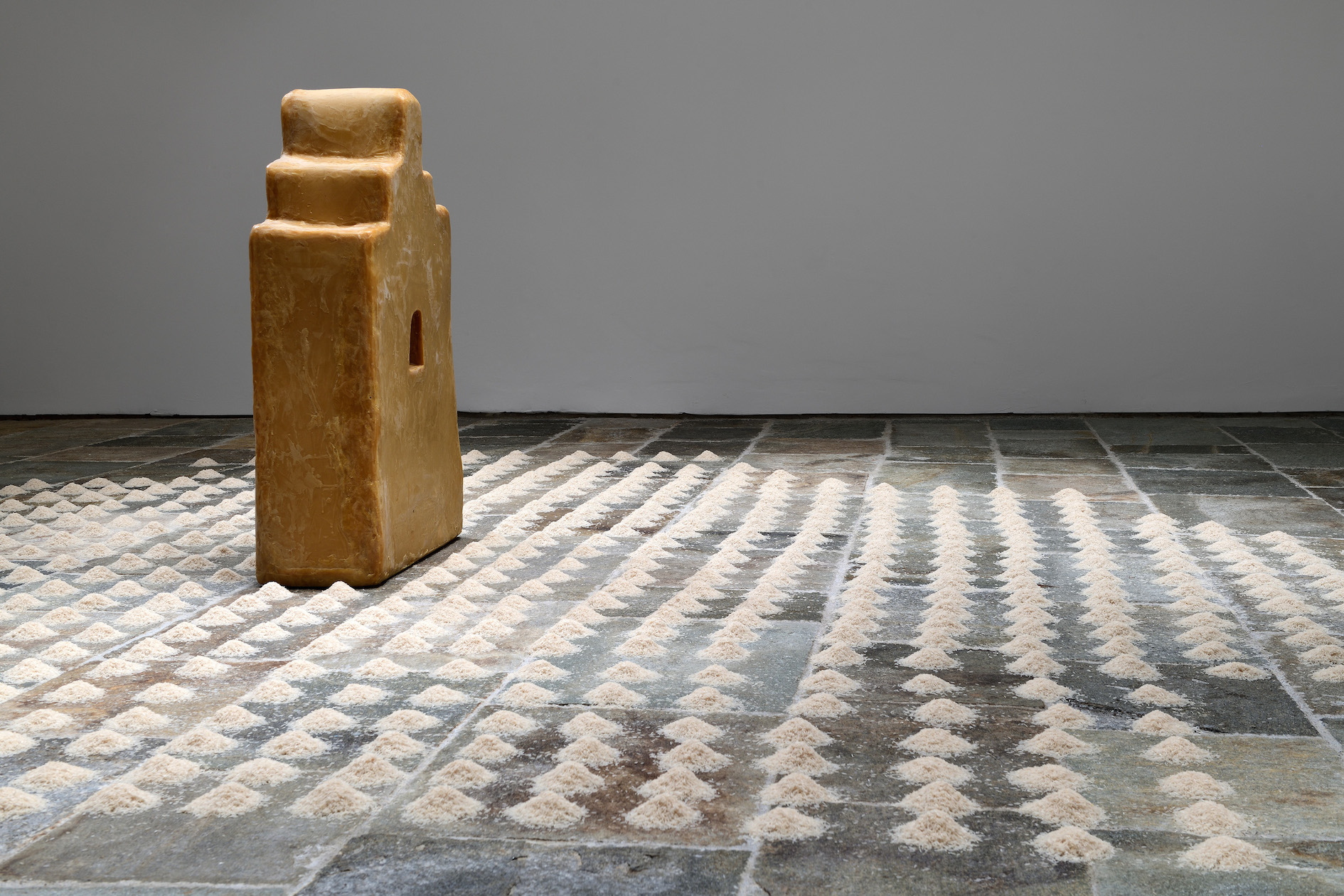 La poesia di un mucchietto di riso. Wolfgang Laib a Villa Panza - ArtsLife